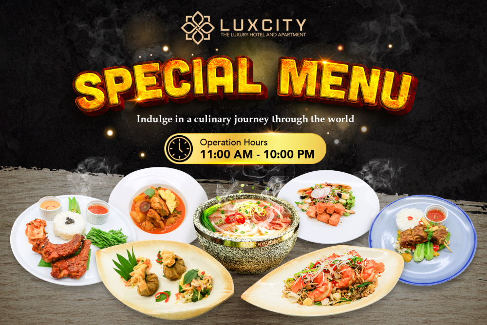 NEW SPECIAL MENU: INDULGE IN A CULINARY JOURNEY THROUGH THE WORLD ...