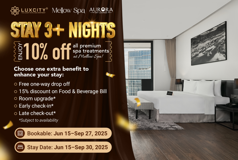 BOOK A STAY OF 3 OR MORE NIGHTS WITH US & ENJOY EXCLUSIVE SPA & PERKS ...