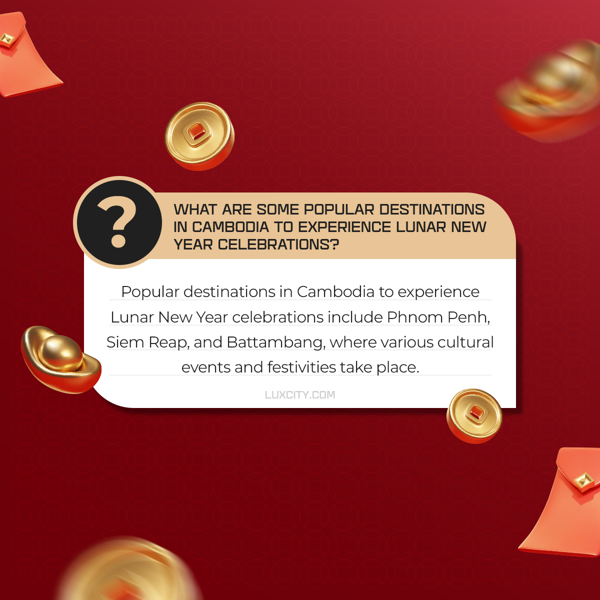 Everything about Lunar New Year in Cambodia | LuxCity Hotel & Apartment