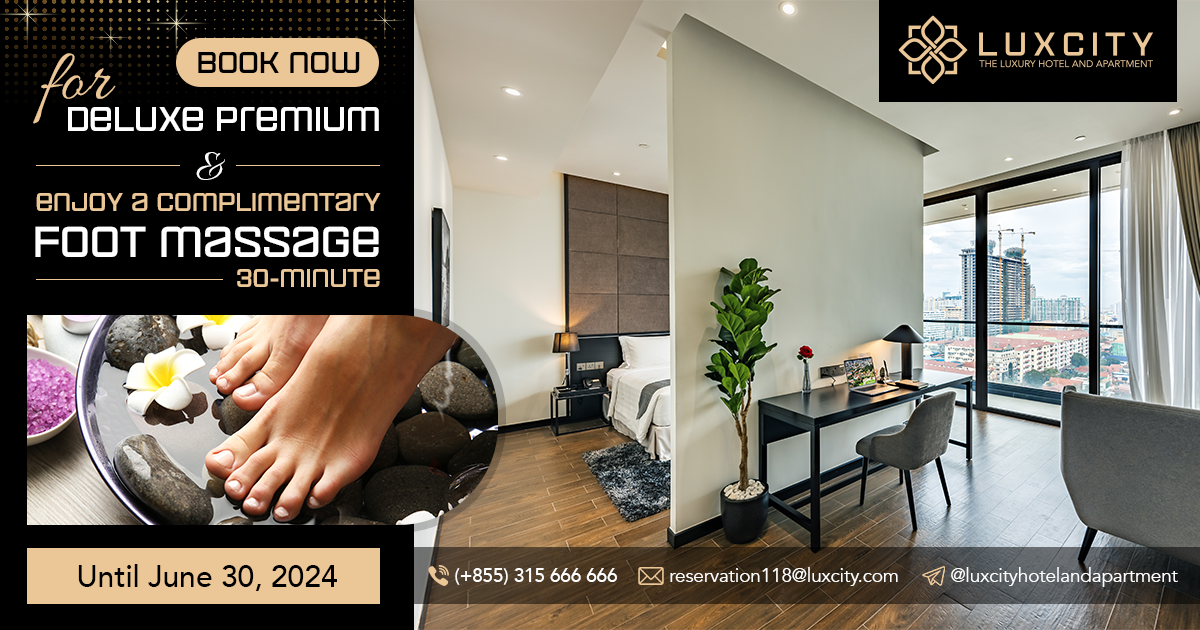 Luxurious Offer: Complimentary Foot Massage with Deluxe Premium Room ...